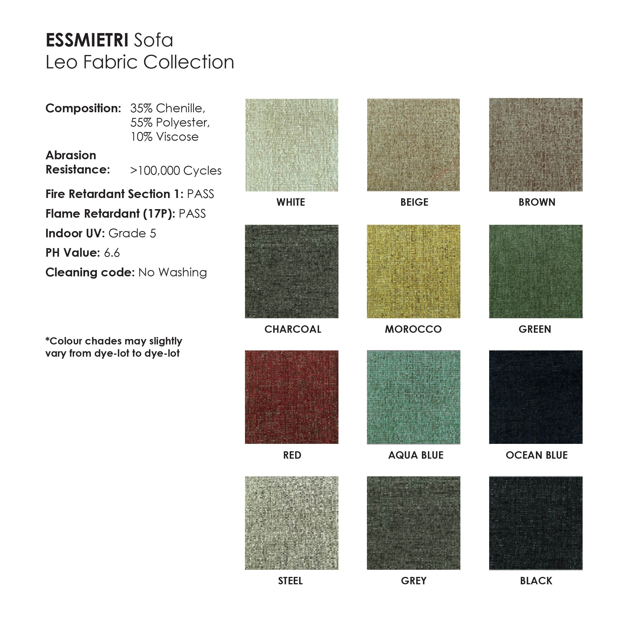 ESSIMETRI Sofa Extension (Fabric)